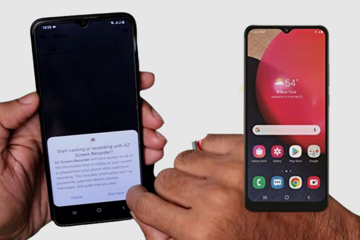 How to Screen Record Using your Samsung Galaxy A02S - TECH GURU GUY