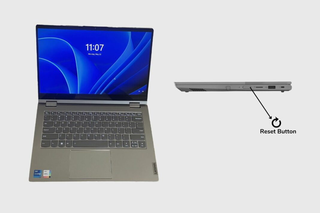 Where is the Reset Button Located on the Lenovo ThinkBook 14s Yoga ...